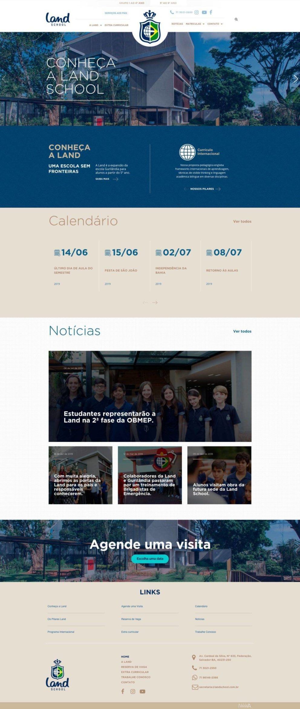 Land School - Iwwa: Agência Digital em Salvador - Bahia - Brasil